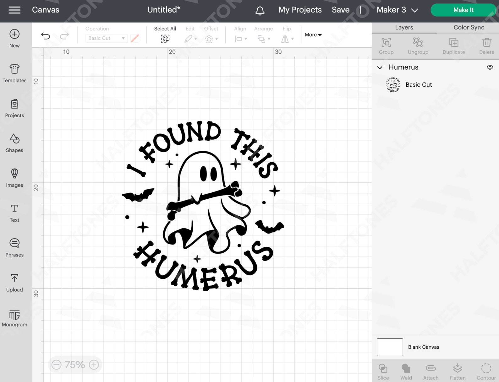 I Found This Humerus SVG Halloween Svg Bone Joke Svg Funny - Etsy