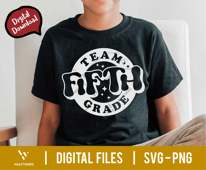 Team Fifth Grade SVG 5th Grade Squad Svg Back to School Svg - Etsy