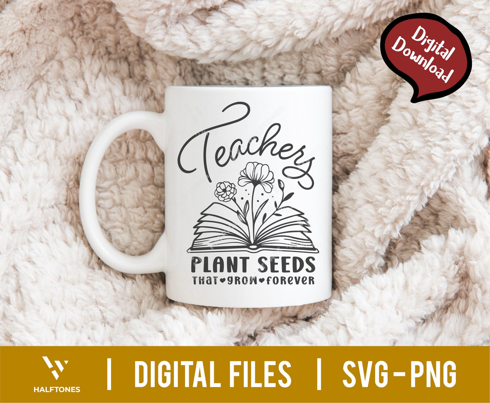 Teachers Plant Seeds That Grow Forever SVG Teacher Wild - Etsy