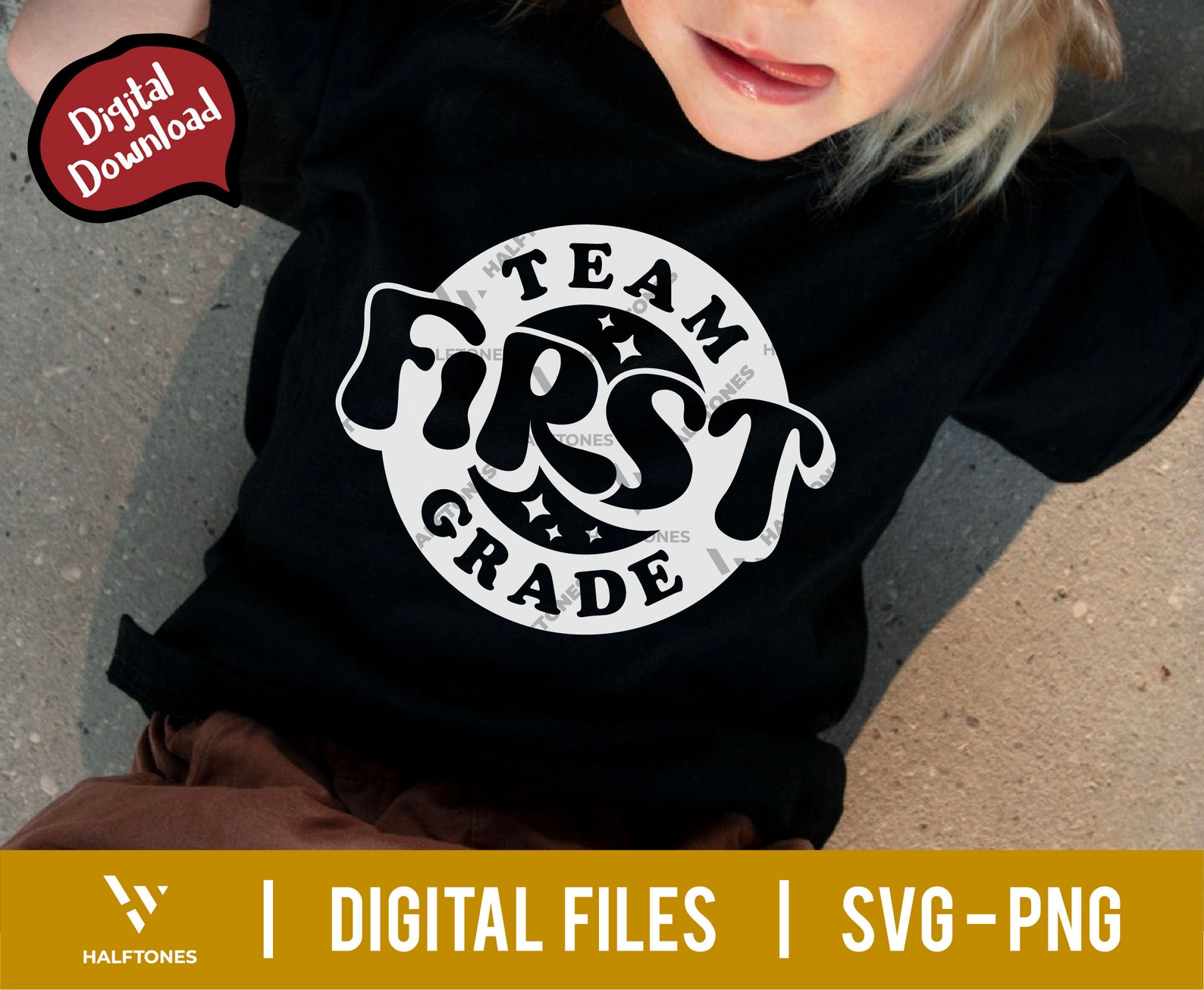 Team First Grade SVG 1st Grade Squad Svg Back to School Svg - Etsy