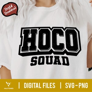 Homecoming Squad SVG, Hoco Svg, Homecoming Svg, Homecoming Game Svg ...