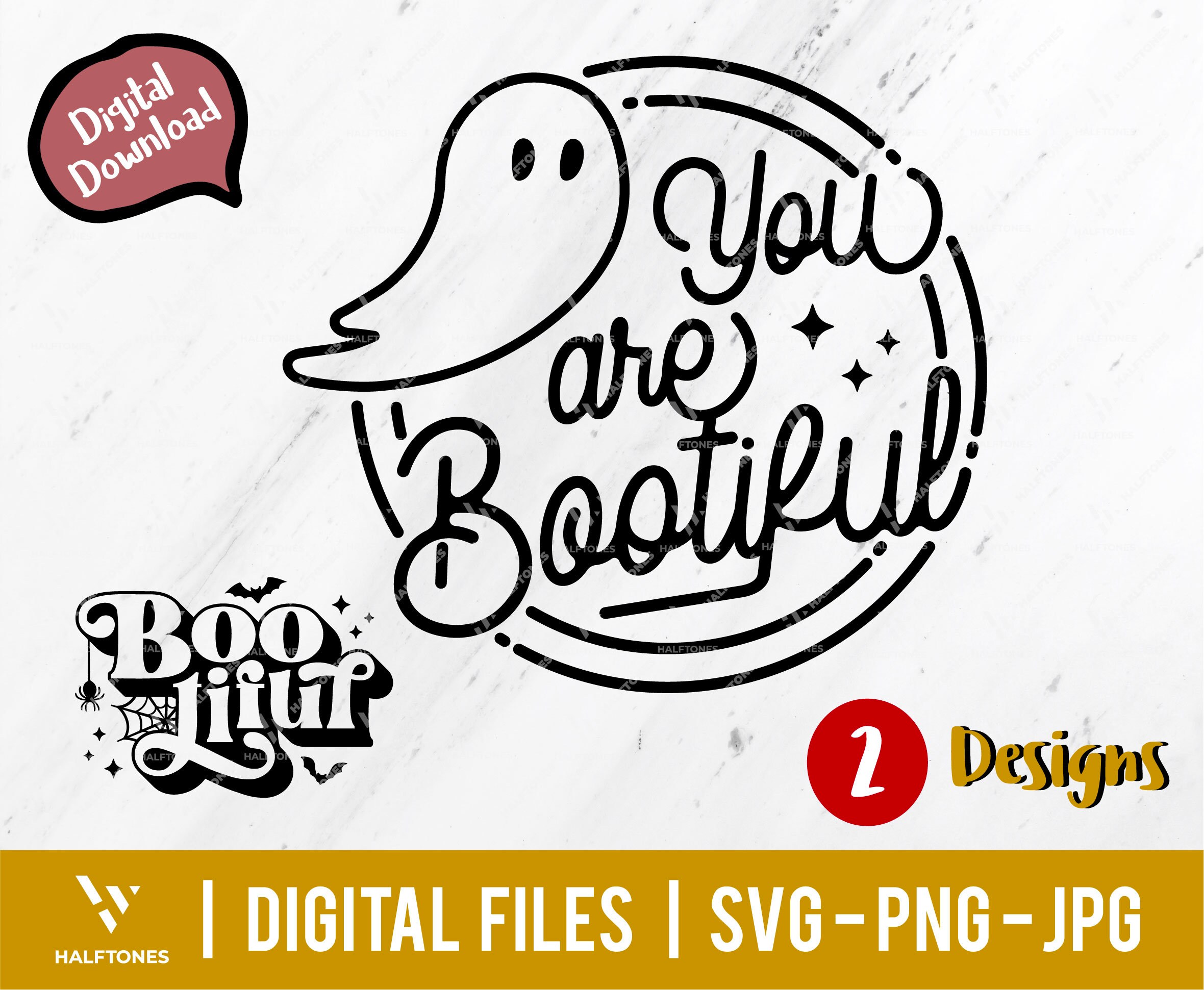 You Are Bootiful Svg Bootiful SVG Girl Halloween SVG | Etsy