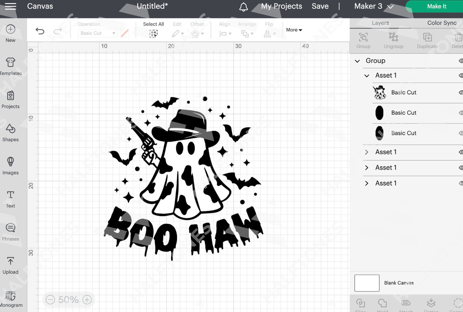 Boo Haw SVG Western Ghost Svg Cowboy Ghost Svg Wild West - Etsy