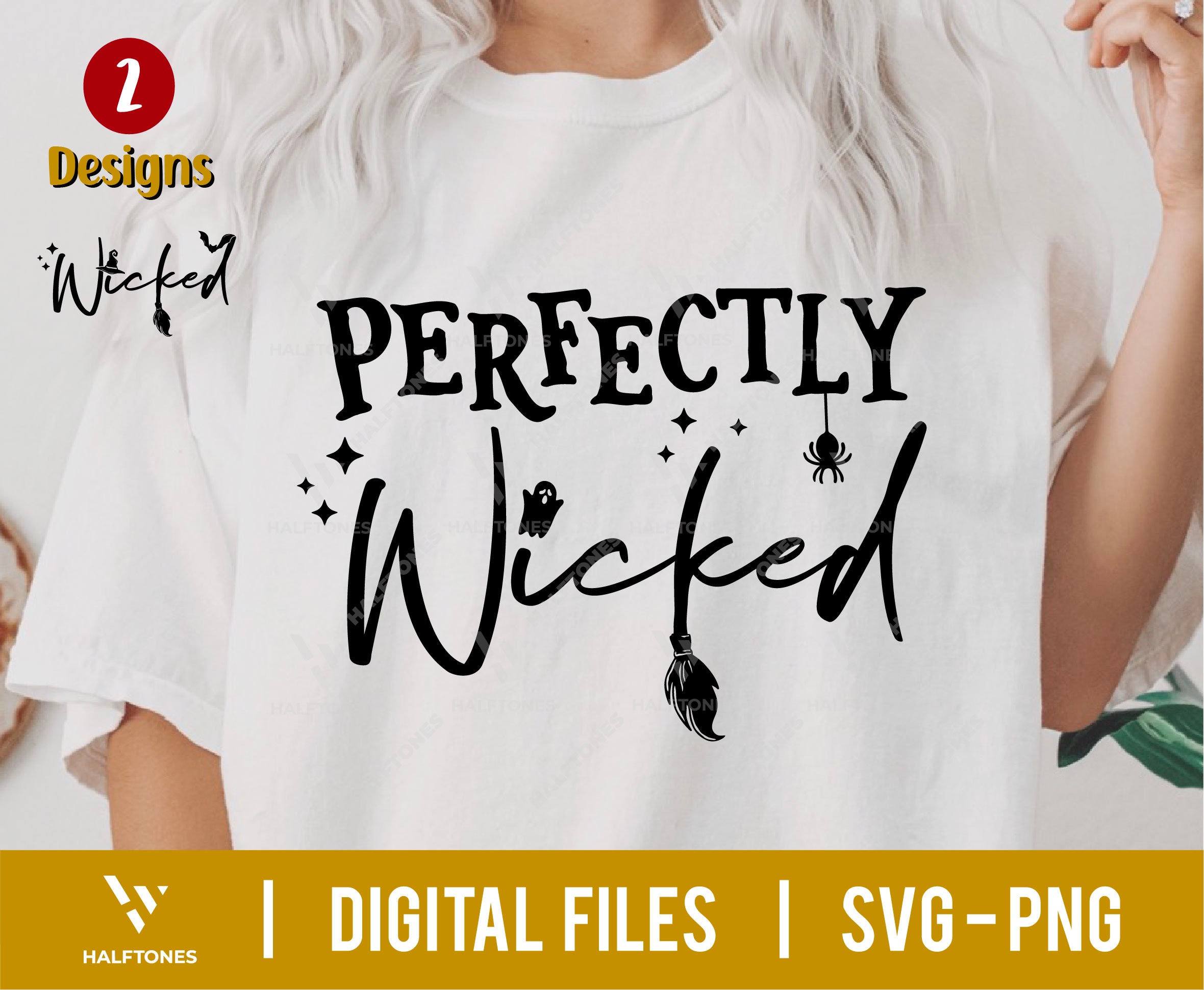 Wicked SVG, Perfectly Wicked Svg, Halloween Svg, Witch Svg, Fall Svg ...