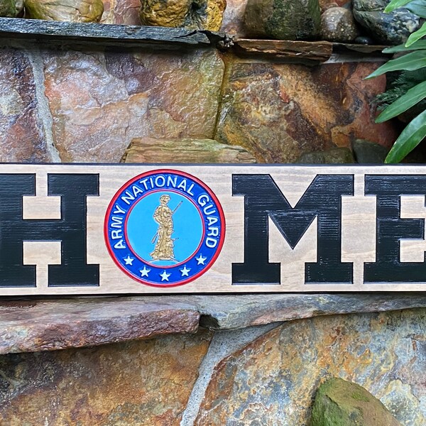 Army National Guard Signs - Etsy