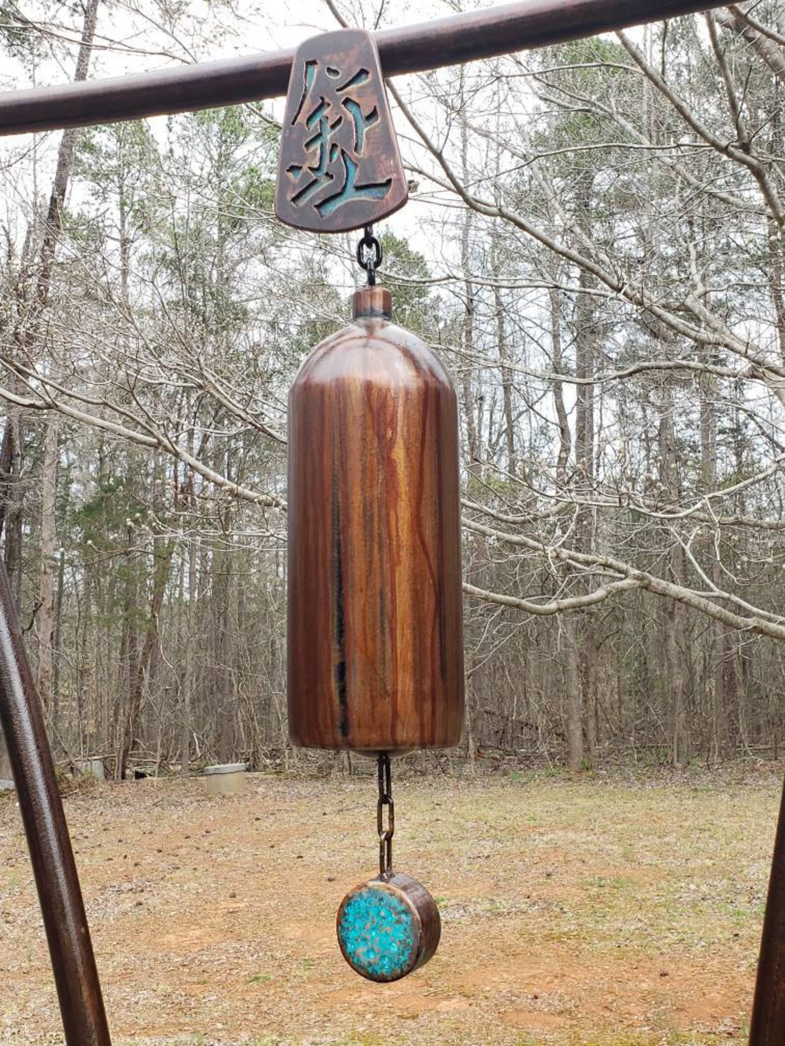 Bell Sculpture-metal Sculpture-zen Garden-metal Art-buddha - Etsy