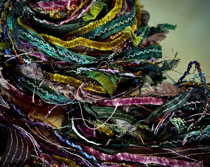 New Bundle - FORBIDDEN Adornment Fiber Art Bundle, Specialty Yarn ...