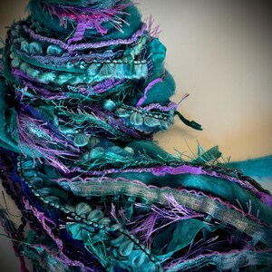 New SEA NYMPH, 28 Yd Adornment Fiber Art Bundle, Specialty Ribbon and ...