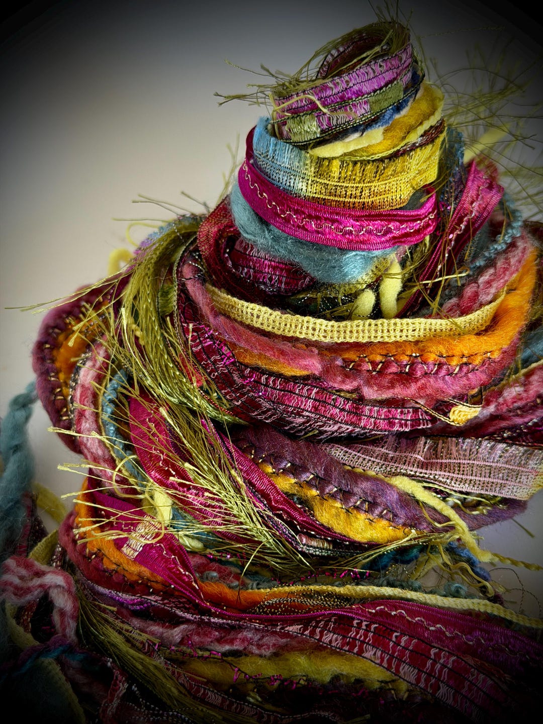 New Limited - HAPPY TROLL Adornment Fiber Art Bundle, Specialty Yarn ...
