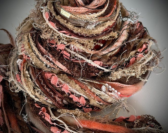 New Bundle - CHAOS Adornment Fiber Art Bundle, Specialty Yarn ...
