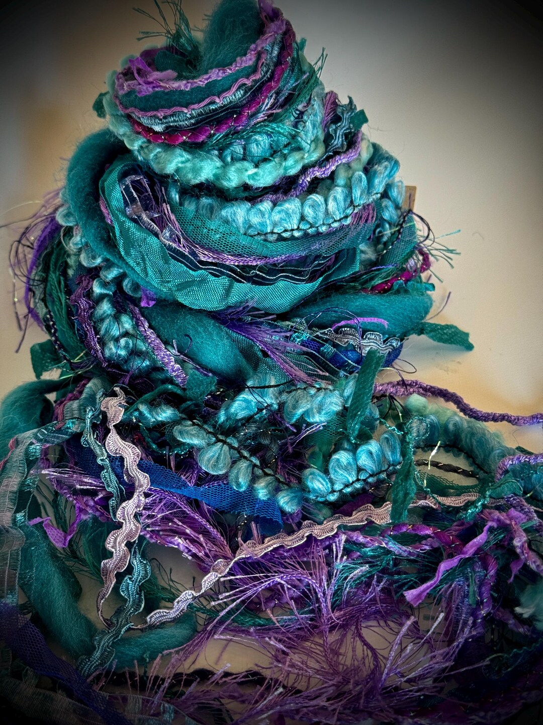 New SEA NYMPH, 28 Yd Adornment Fiber Art Bundle, Specialty Ribbon and ...