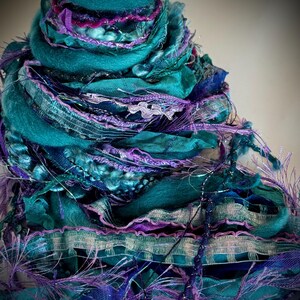 New SEA NYMPH, 28 Yd Adornment Fiber Art Bundle, Specialty Ribbon and ...