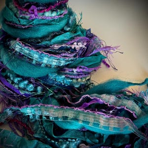 New SEA NYMPH, 28 Yd Adornment Fiber Art Bundle, Specialty Ribbon and ...