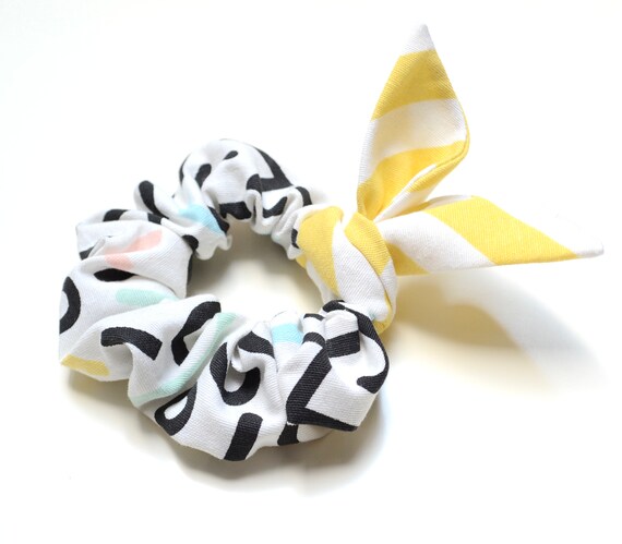 Scrunchie Betsy großer moderner Zopfgummi / Haargummi mit - Etsy