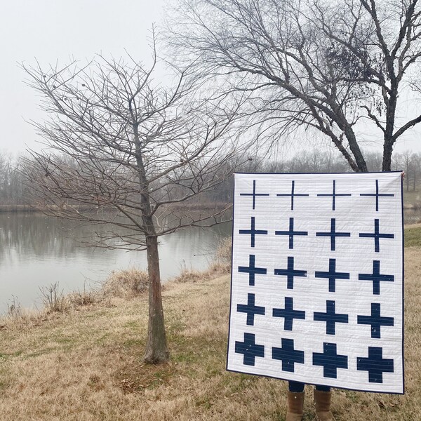 Plus Sign Quilt - Etsy