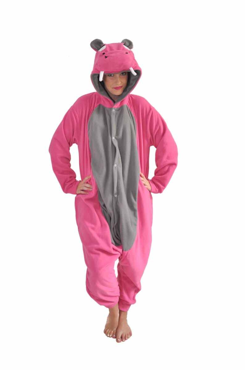 Adult Animal Onesie (kigurumi - Cosplay) - Hippo - Etsy