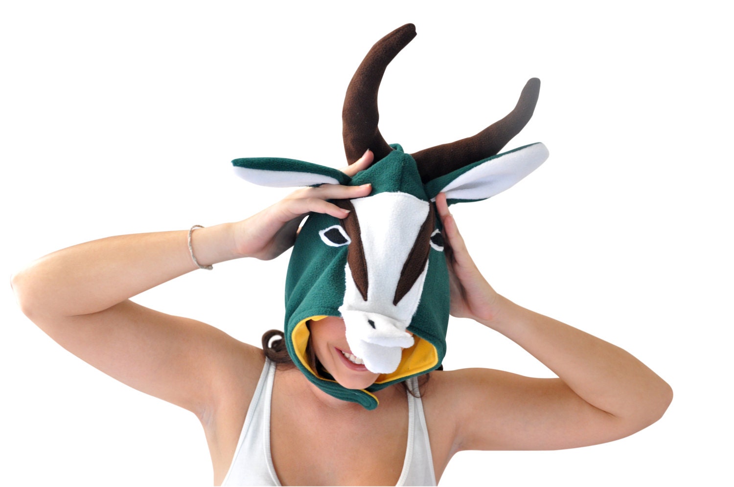 Springbok Animal Hat / Beanie kigurumi Cosplay - Etsy