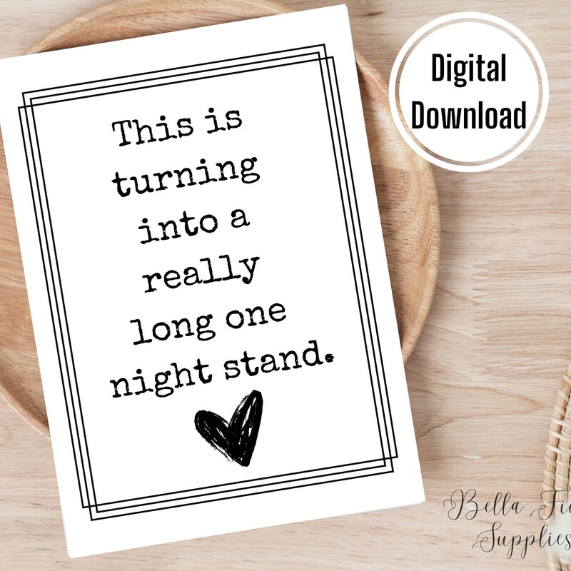 One Night Stand - Etsy