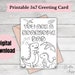 Dinosaur Fathers Day Card, Roarsome Dad Coloring Page (digital Card) - Etsy