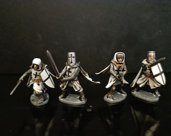 Knights Templar Miniature - Etsy UK