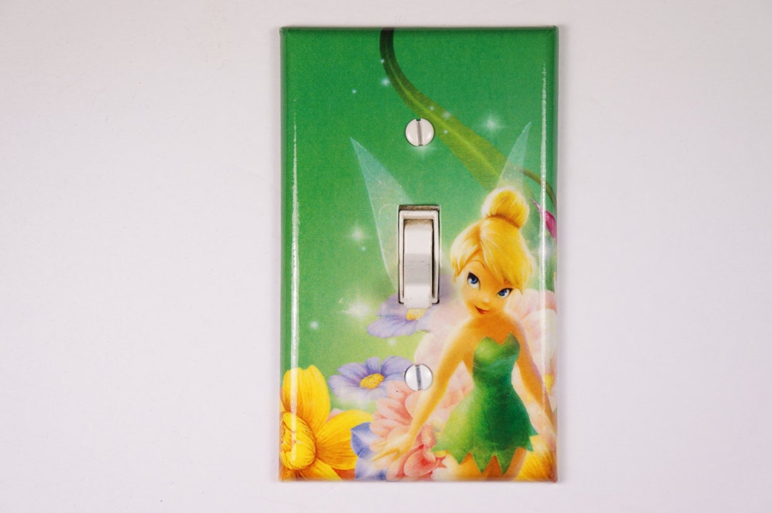 Disney Fairy Tinkerbell From Peter Pan Light Switch Plate Cover - Etsy