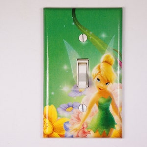 Disney Fairy Tinkerbell From Peter Pan Light Switch Plate - Etsy