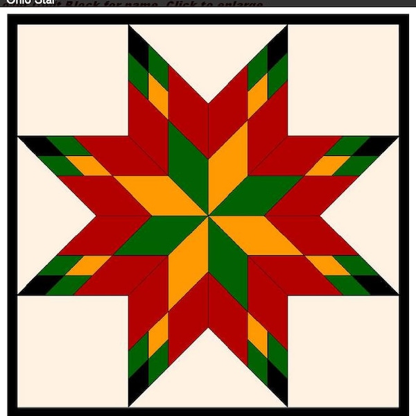 Ohio Star - Etsy