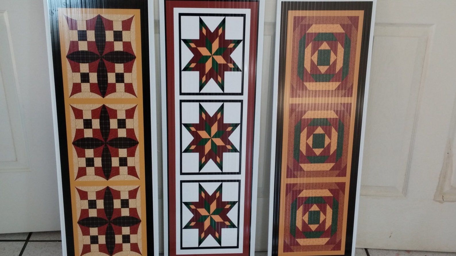 Colonial Star Barn Quilt Light Weight Free Shipping... Many | Etsy