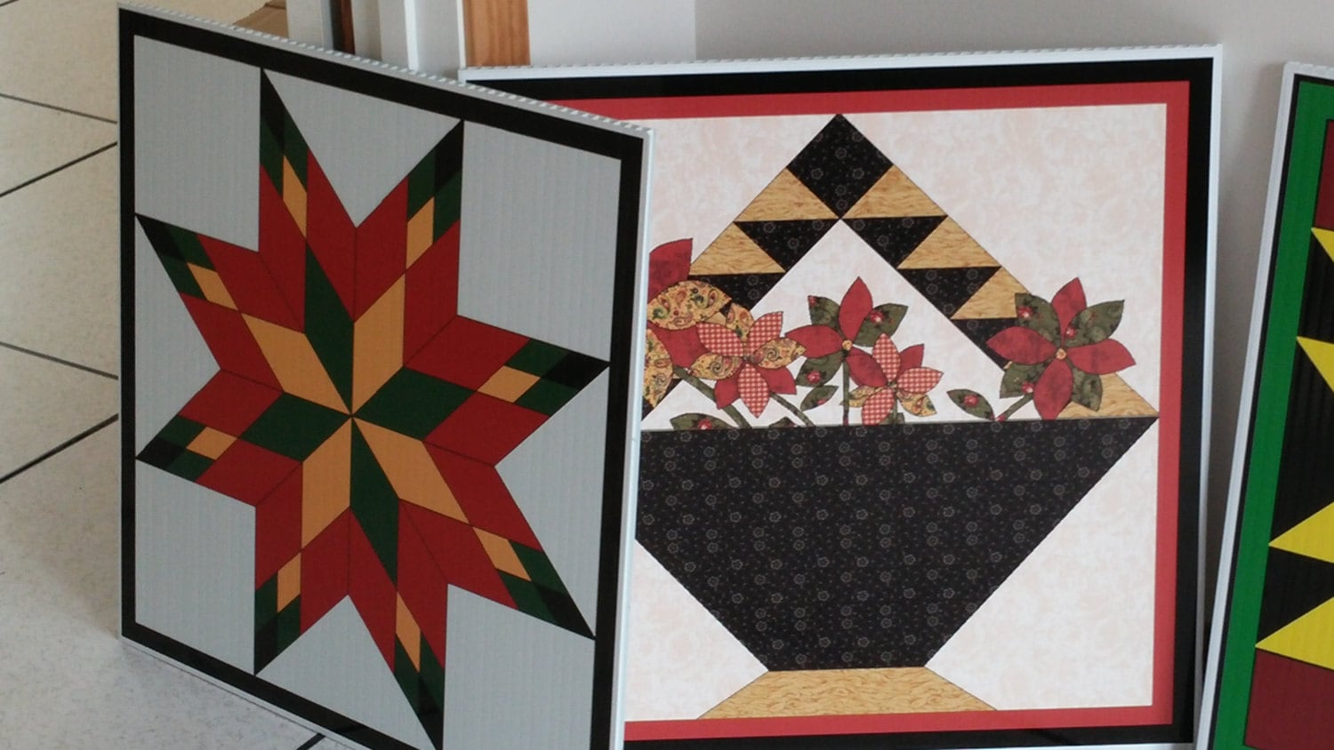 Colonial Star Barn Quilt Light Weight Free Shipping... Many | Etsy