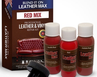 Leather Max White Mix Vinyl and Leather Repair Kit - for Your Furniture ...