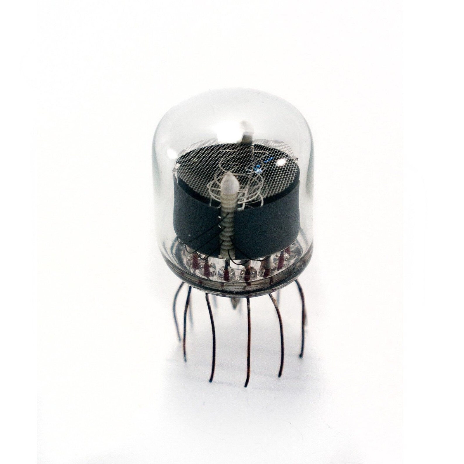 6x IN-1 Nixie Tube Small Fine Grid Special Edition Flexible Pins NOS - Etsy