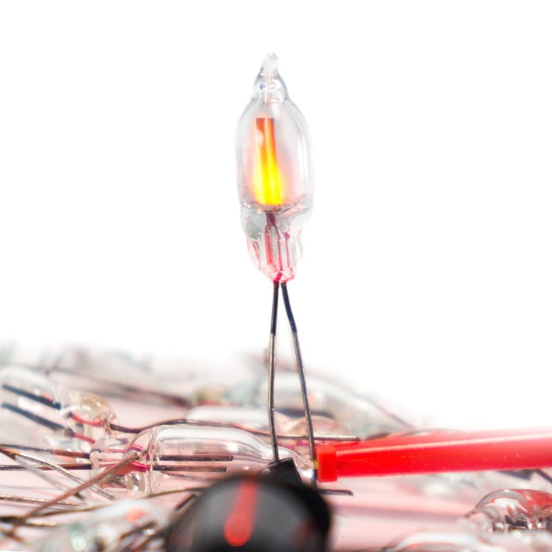 20x IN-35 Vintage Small Nixie Tube Neon Bulbs NOS TESTED - Etsy