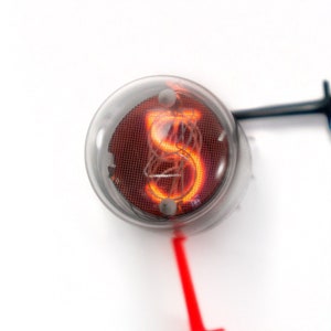 6x IN-1 Nixie Tube Small Fine Grid Special Edition Flexible Pins NOS - Etsy