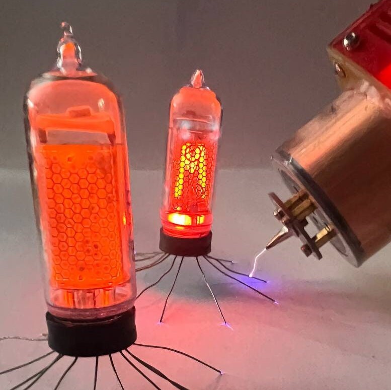 2x IN-19A k, M, P, M, µ, N, %, C Nixie Tubes Symbol Neon Indicators - Etsy