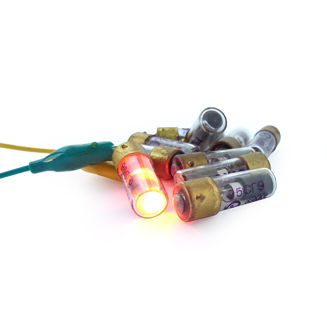 10x 95SG9 Vintage Rare Nixie Light Bulbs Tubes Neon Gas - Etsy