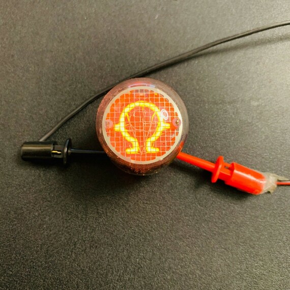 2x symbol neon nixie tube IN-7A vintage indicators | Etsy