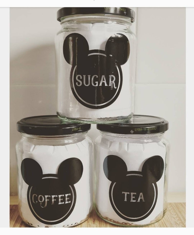 Vinyl Decals Kitchen Container Labels Kitchen Canister - Etsy