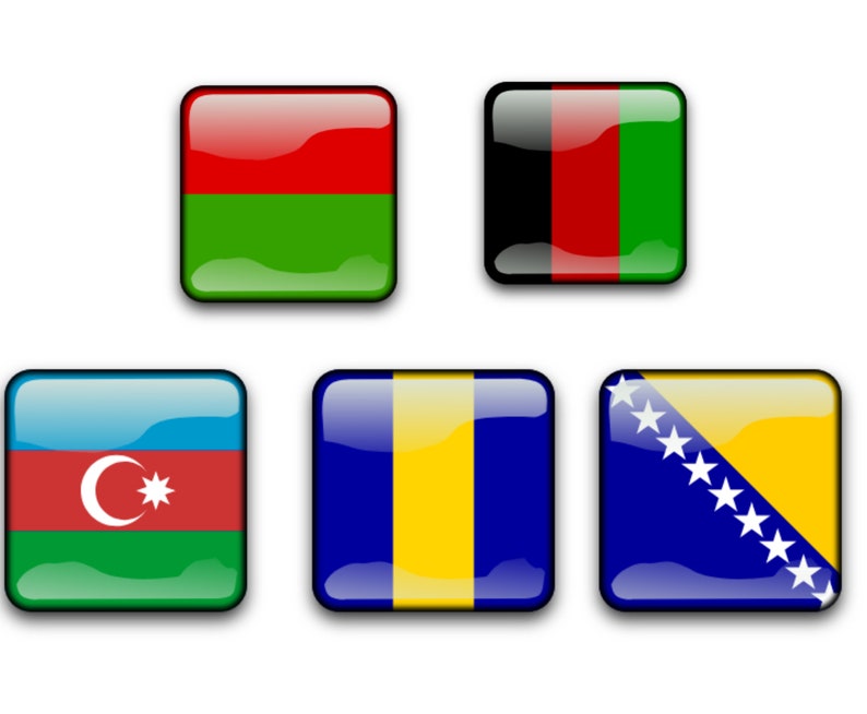 17 Country Flags Svg ,nations Countries of the World Flag, Vector Files ...
