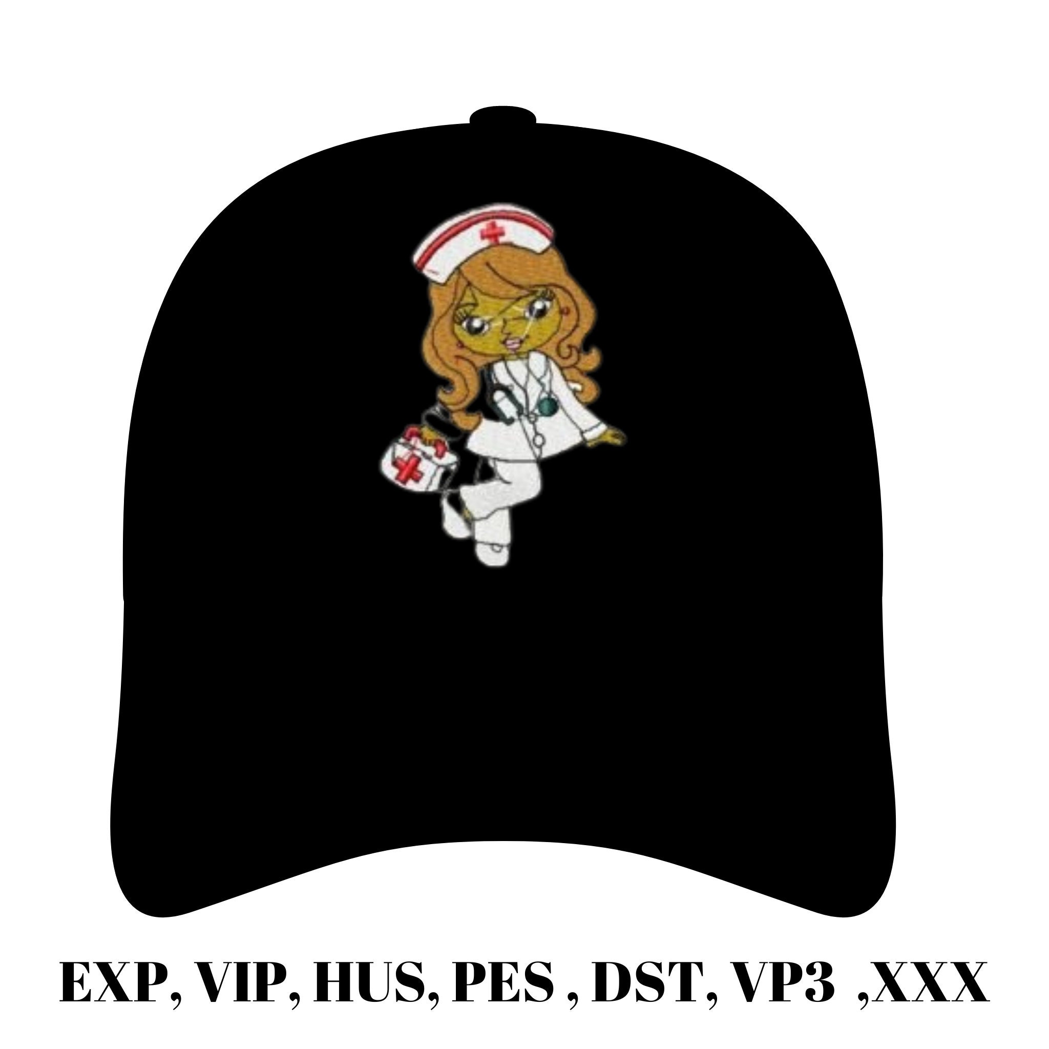 Nurse Embroidery Design, Digital Embroidery, Embroidery Design ...