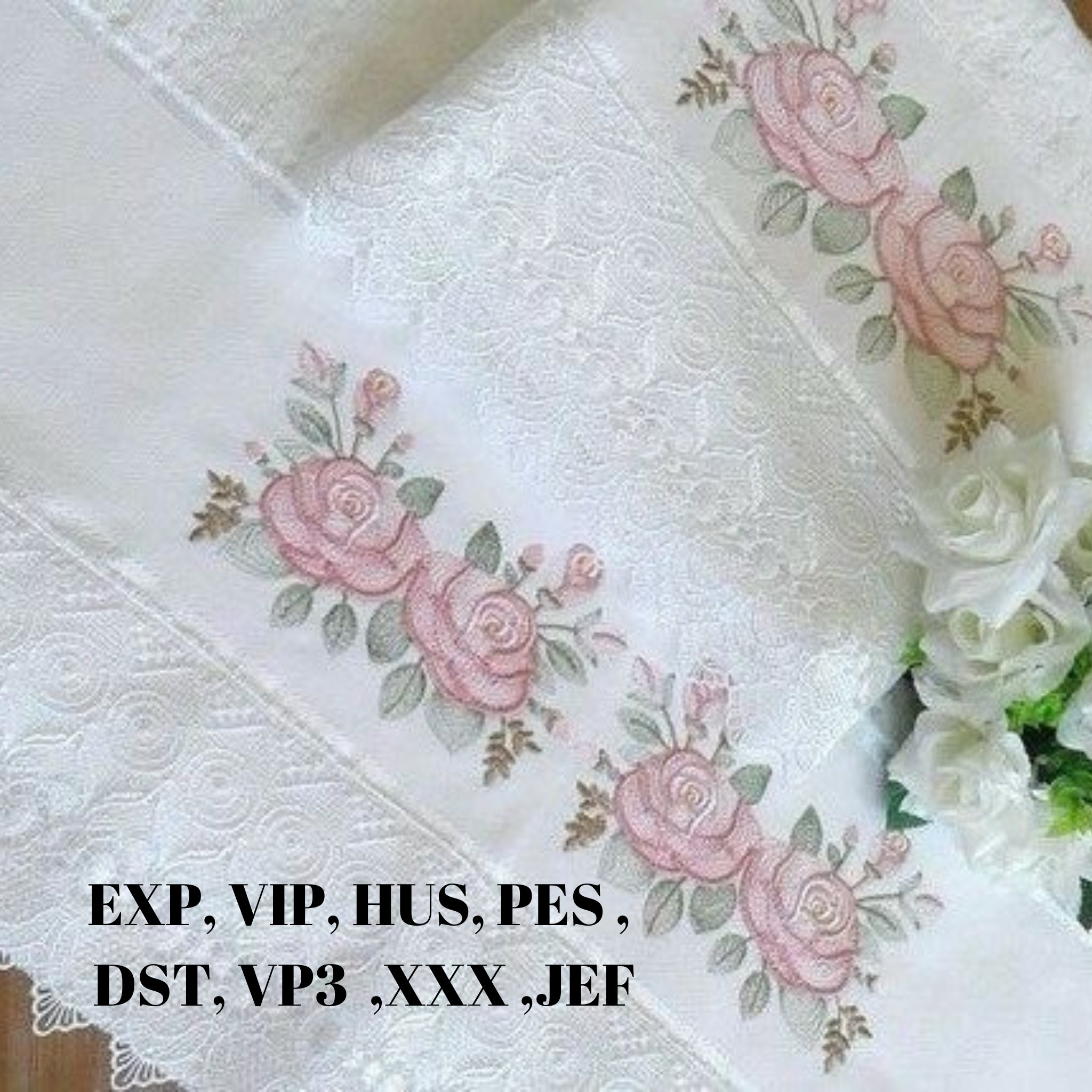 Flowers , Embroidery Design , Digital Embroidery, Embroidery Design ...