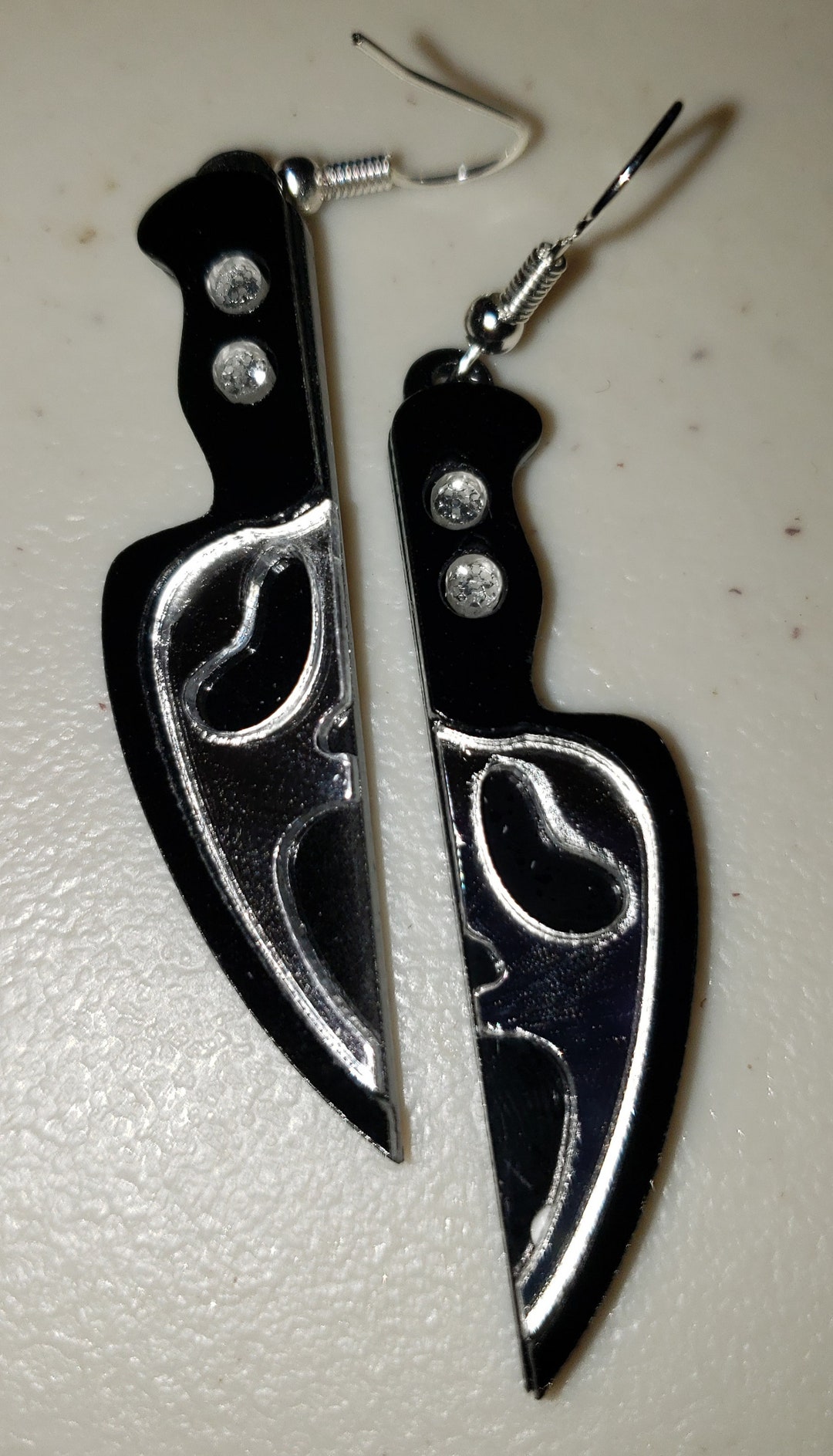 SCREAM Earrings Ghost Face Hypoallergenic. Nickel Free. NEW - Etsy