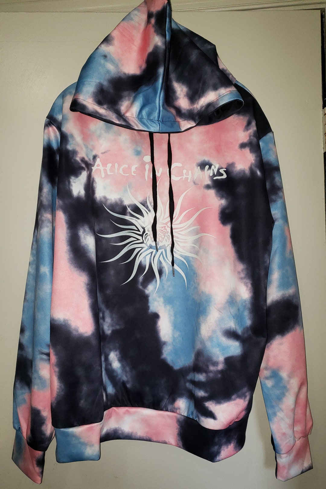 Alice in Chains Pullover Hoodie Sweatshirt. Tie Dye. Size Men's Large ...
