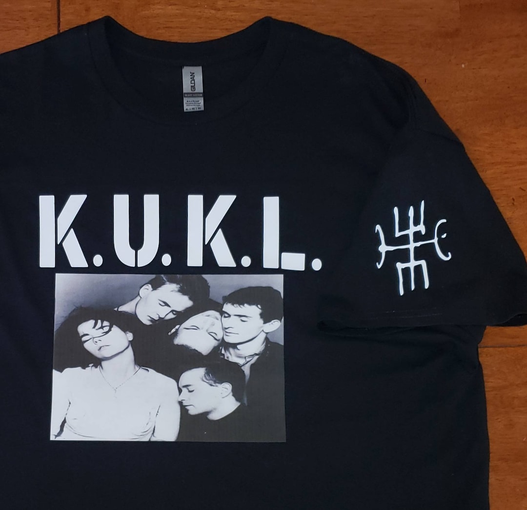 KUKL Tshirt Bjork Shirt XL NEW K.u.k.l. Shirt Björk Punk Goth Band. Any ...