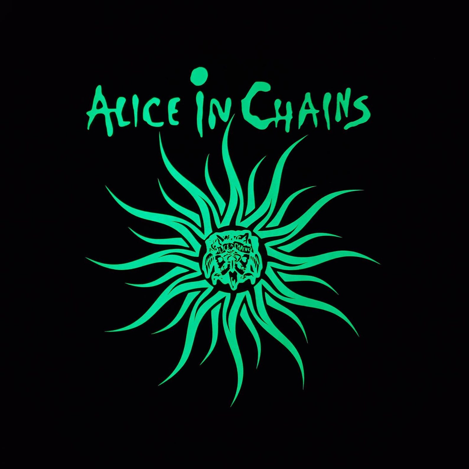 Alice in Chains Tank Top. GLOW in the DARK and Blacklight. Size Extra ...