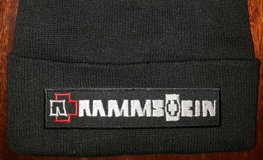 Rammstein Hat NEW. Embroidered Patch - Etsy