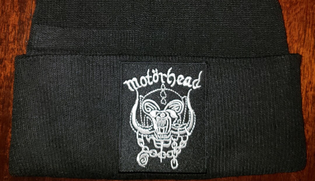 Motorhead Hat NEW. Embroidered Patch - Etsy