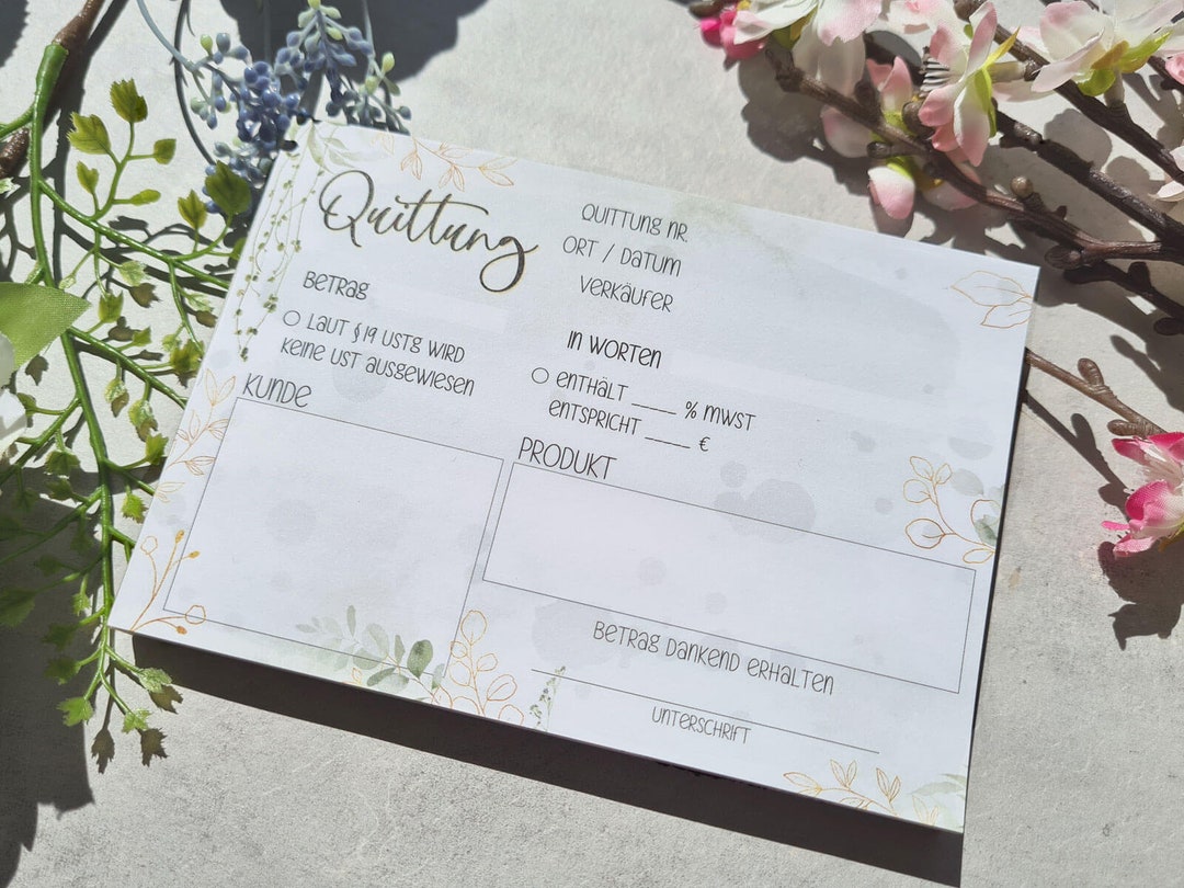 RECEIPT PAD A6 With Carbon Copy 100 Sheets | Small Business Owner ...