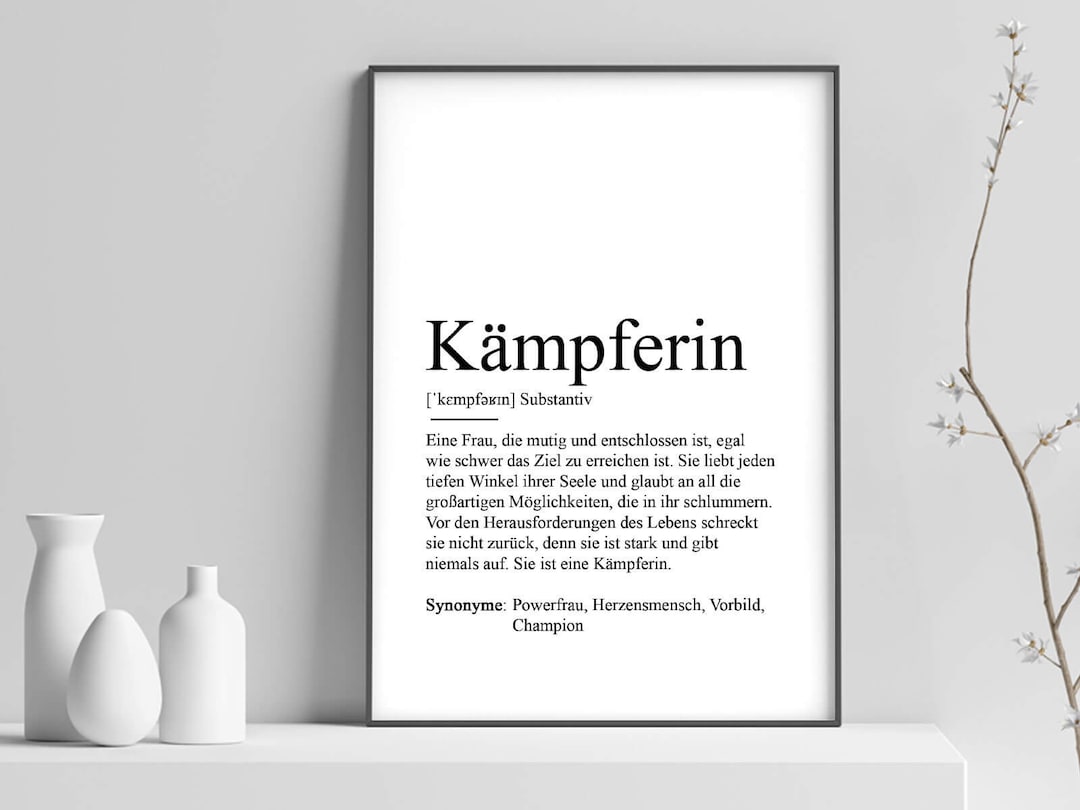 Name Mit Bedeutung Kampferin
