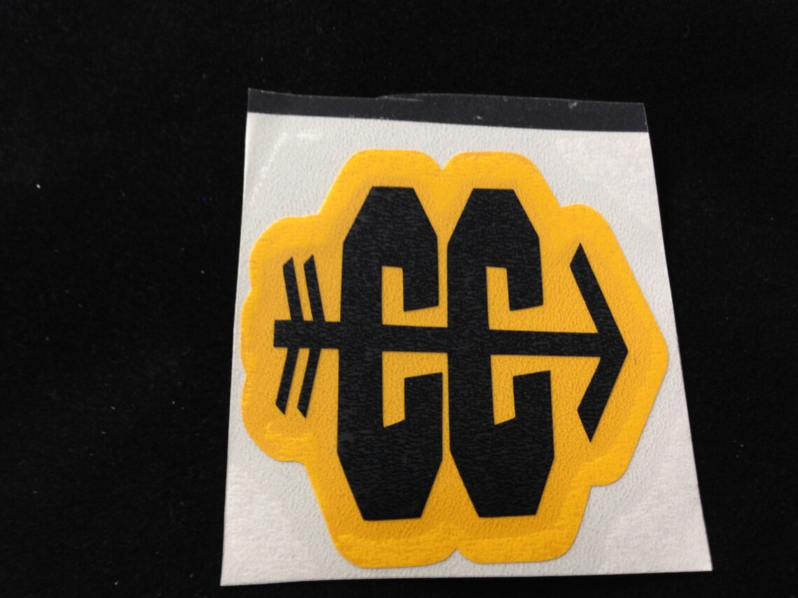 Cross Country Decal School Colors - Etsy