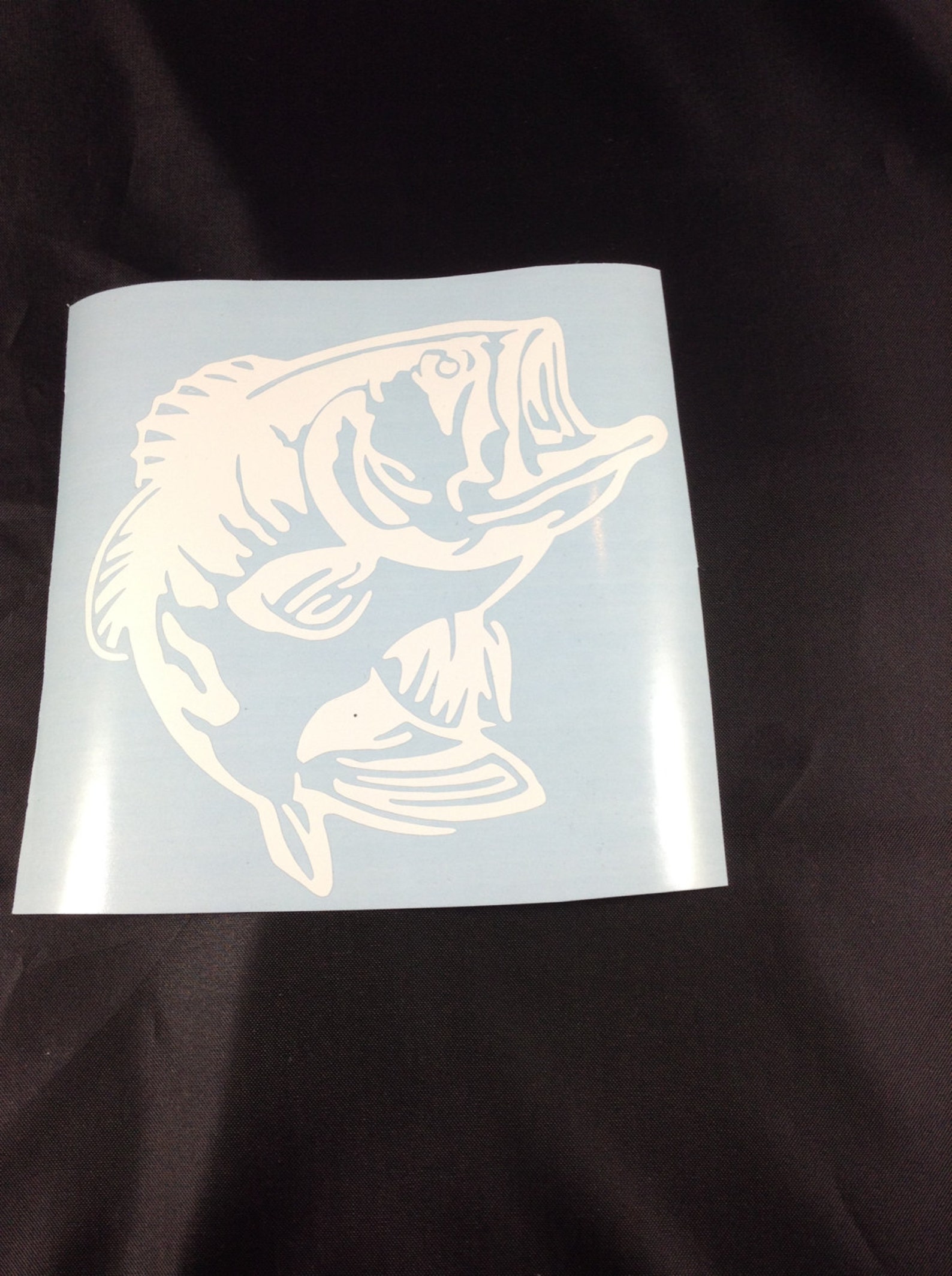 Bass Fish Decal 4x4 | Etsy